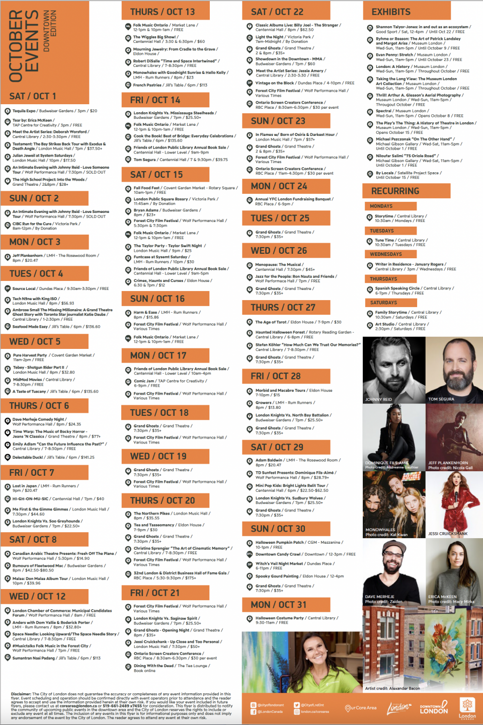 Events - Downtown London