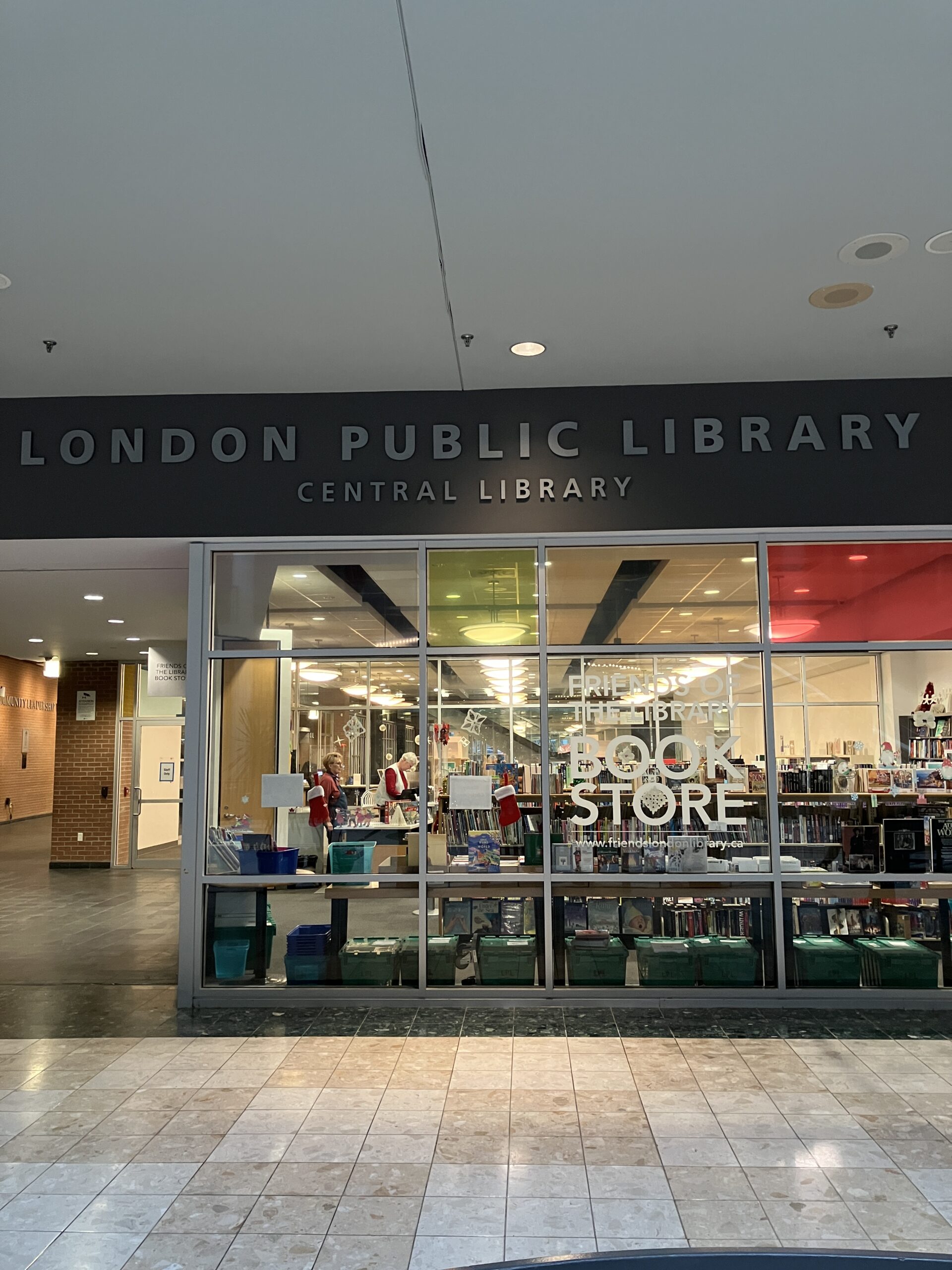 Friends of the London Library Bookstore - Downtown London