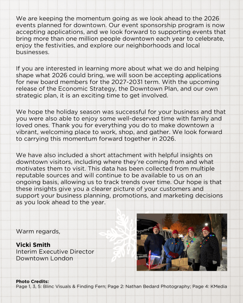 Quarter 4 of 2025 - Downtown London